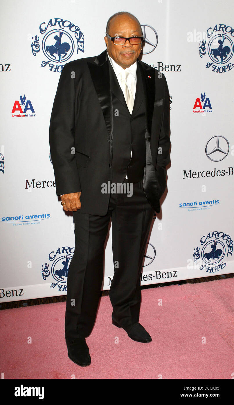 Quincy Jones The 32nd annual Carousel Of Hope Ball held The Beverly ...
