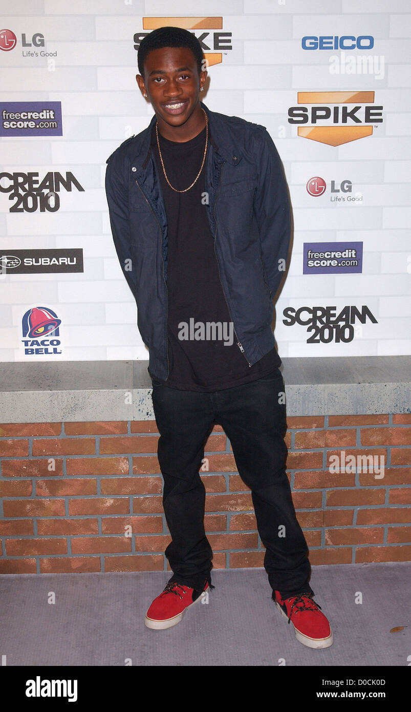 Malcolm David Kelley Spike TV's 'Scream 2010 Awards' at the Greek ...