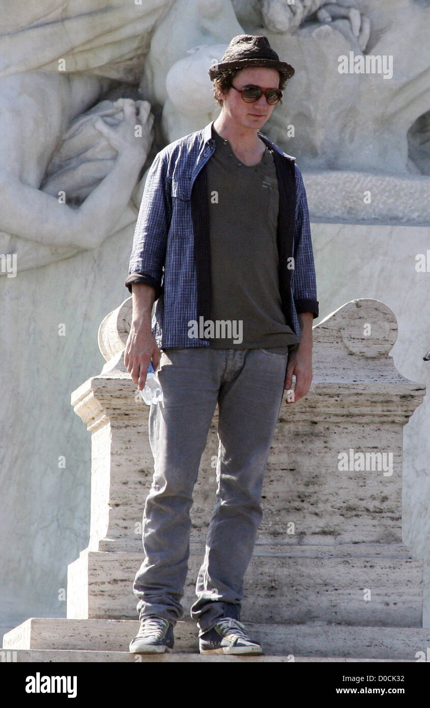 Robert F. Kennedy III on the set of new film 'AmeriQua' Rome, Italy ...