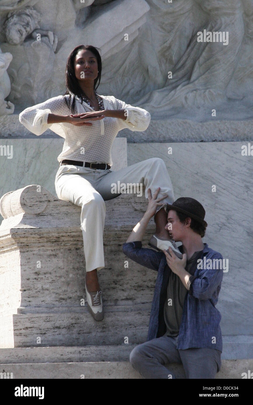 Jeanene Fox and Robert F. Kennedy III on the set of new film 'AmeriQua ...