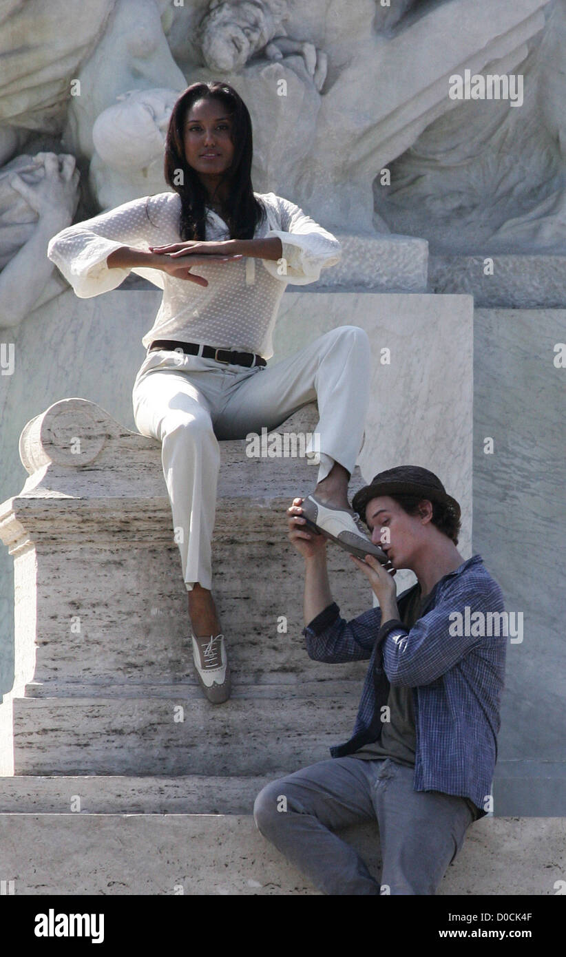 Jeanene Fox and Robert F. Kennedy III on the set of new film 'AmeriQua ...