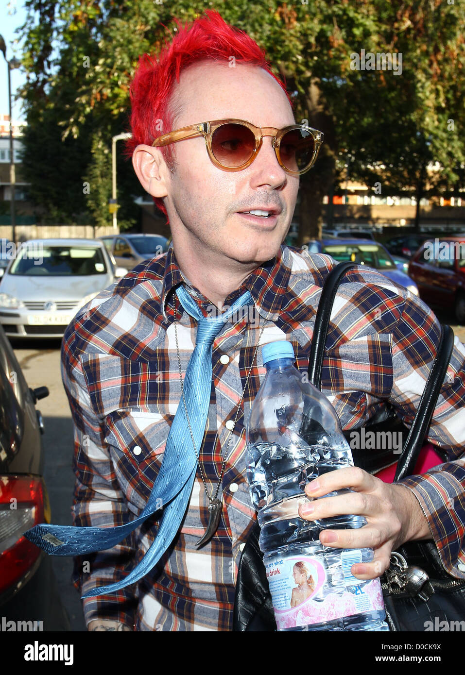 Storm Lee X Factor contestants arrive at a rehearsal studio London ...