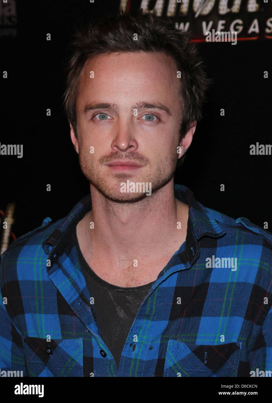 Aaron Paul Hollywood Celebrities attend the launch of Fallout New Vegas ...