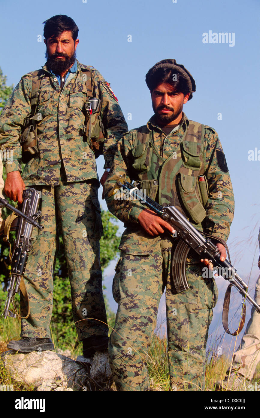 Afghan Security Forces On Patrol During a Combat Operation in the ...