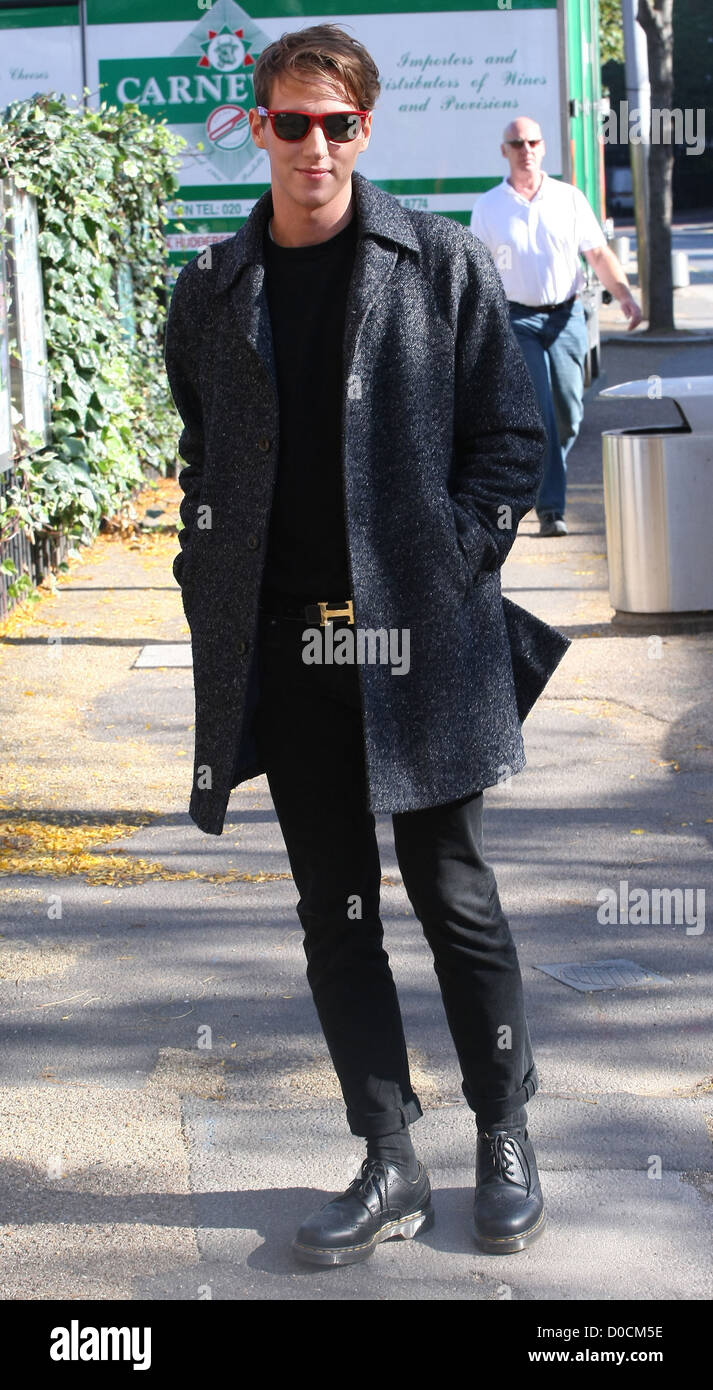X Factor' contestant Nicolo Festa outside the ITV studios after being ...