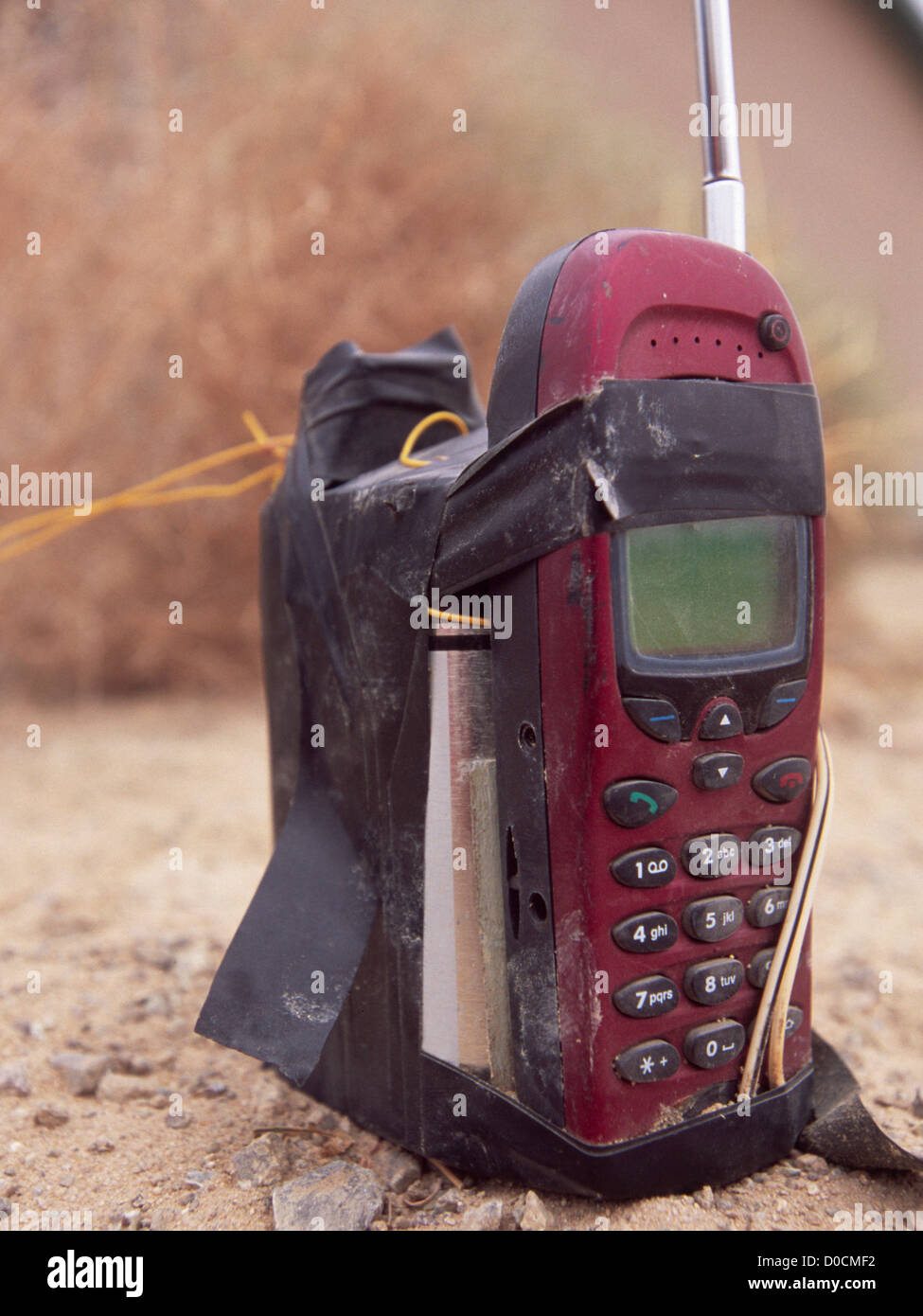 Captured Improvised Explosive Device Remote Detonator Stock Photo - Alamy