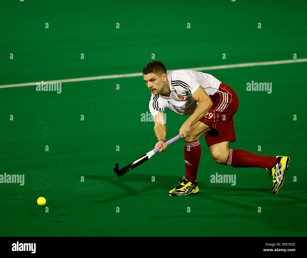 22.11.2012 Perth, Australia. England's Richard Smith in action during ...