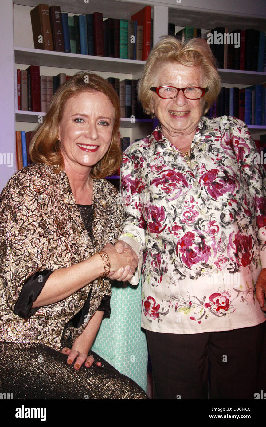 Eve Plumb (Jan from The Brady Bunch) and Dr. Ruth Westheimer Opening ...