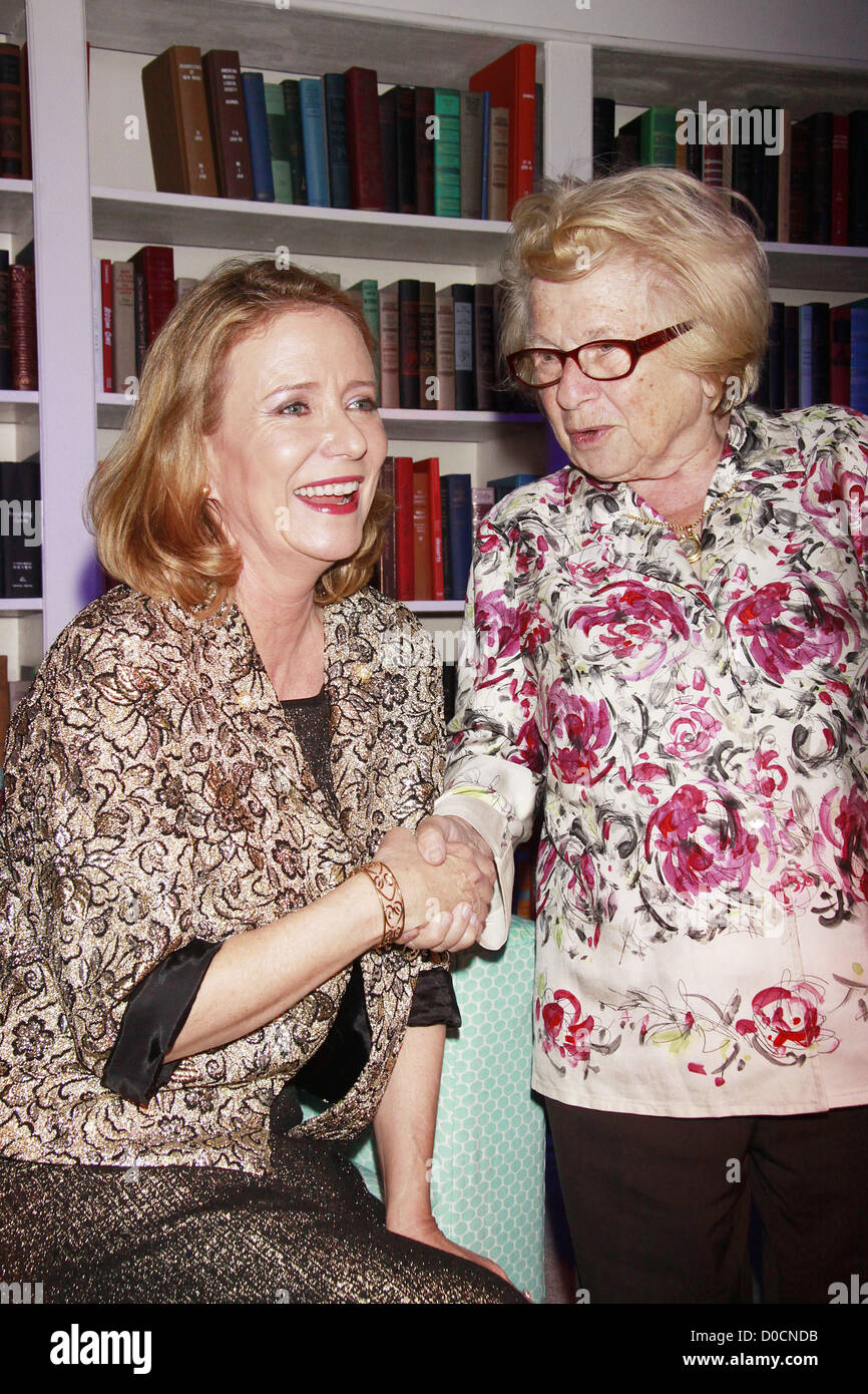 Eve Plumb (Jan from The Brady Bunch) and Dr. Ruth Westheimer Opening ...