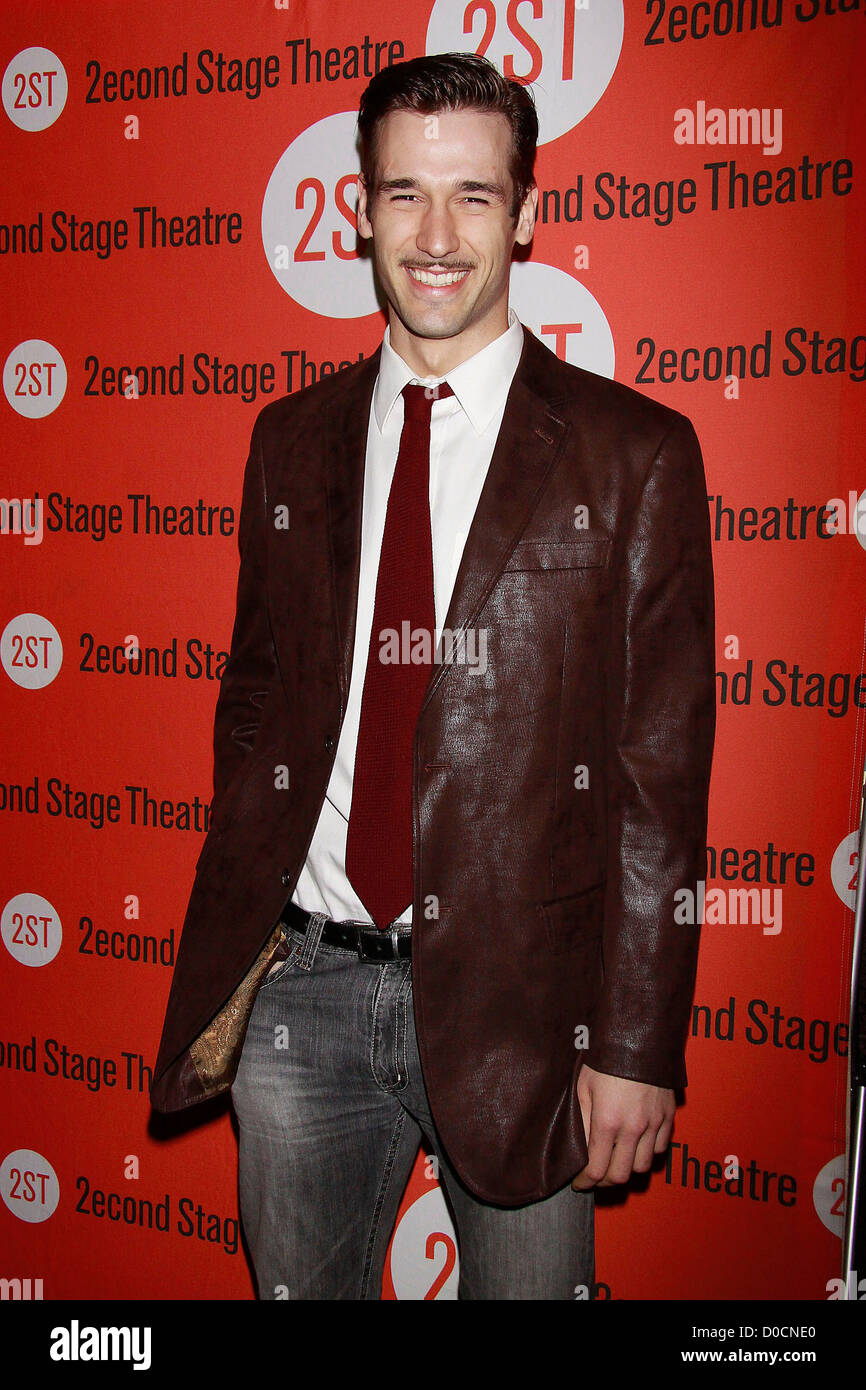 John Behlmann Opening night of the Off-Broadway production of 'Wings ...