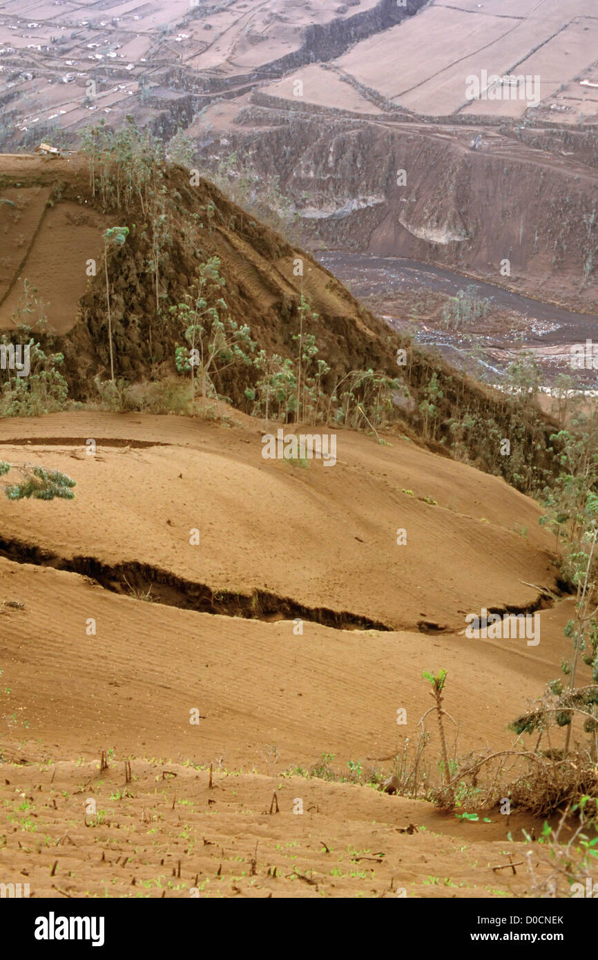 Volcanic Ash Remakes the Landscape Stock Photo - Alamy