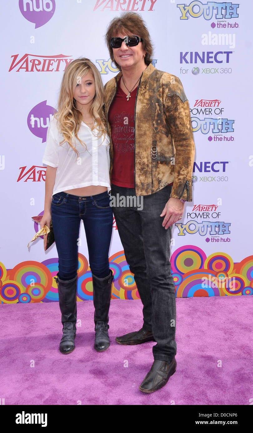Richie Sambora and his daughter Ava Variety's 4th Annual Power Of Youth ...