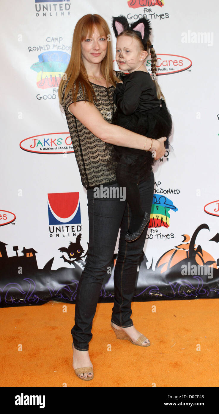 Judy Greer and her daughter 18th Annual Camp Ronald McDonald For Good ...