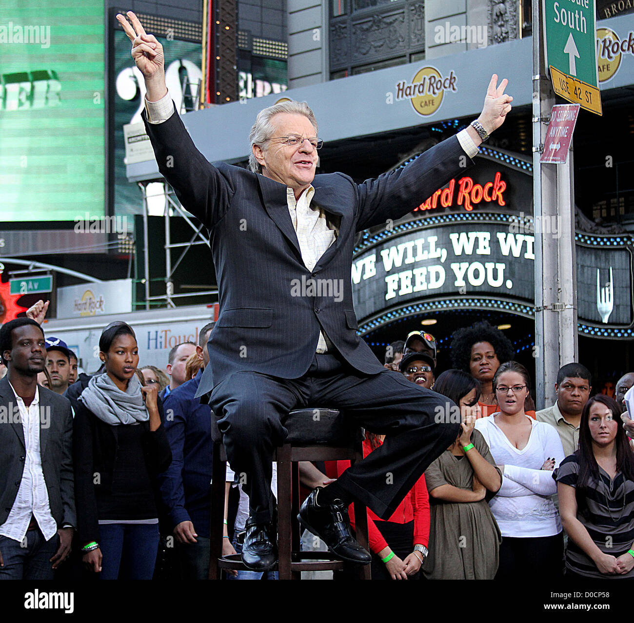 TV Host Jerry Springer celebrates the taping of 'The Jerry Springer ...