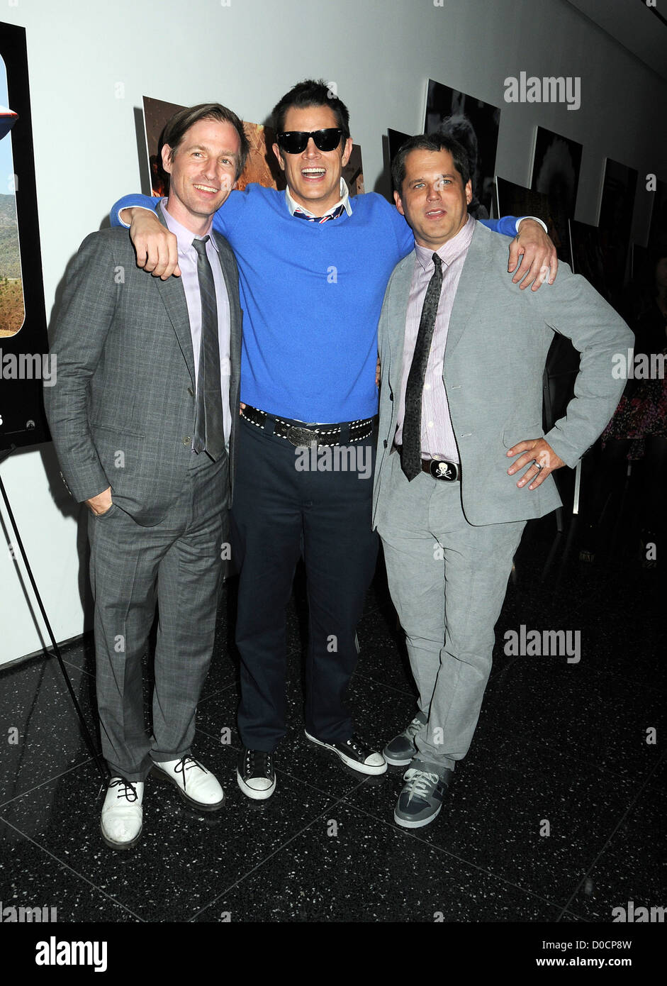 Spike Jonze Johnny Knoxville Jeff Tremaine World Premiere Of Jackass