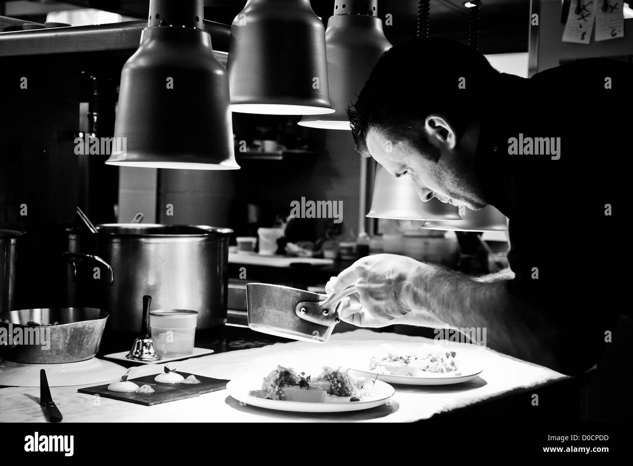 BENJAMIN LECHEVALLIER MICHELIN-STARRED CHEF AT THE RESTAURANT ORIGINE ...