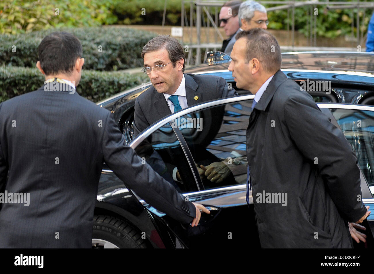 Nov. 22, 2012 - Brussels, Bxl, Belgium - Portuguese Prime Minister ...