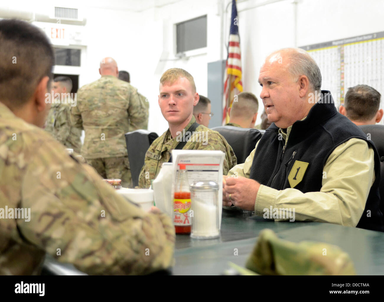 Under Secretary of the Army, Joseph W. Westphal, meets with soldiers ...