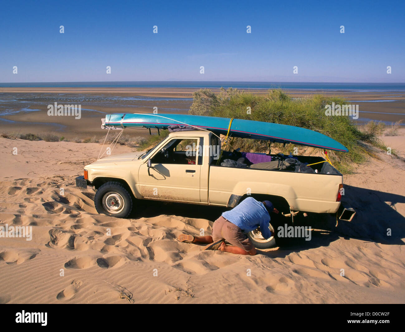 Stuck in the Sand Stock Photo - Alamy