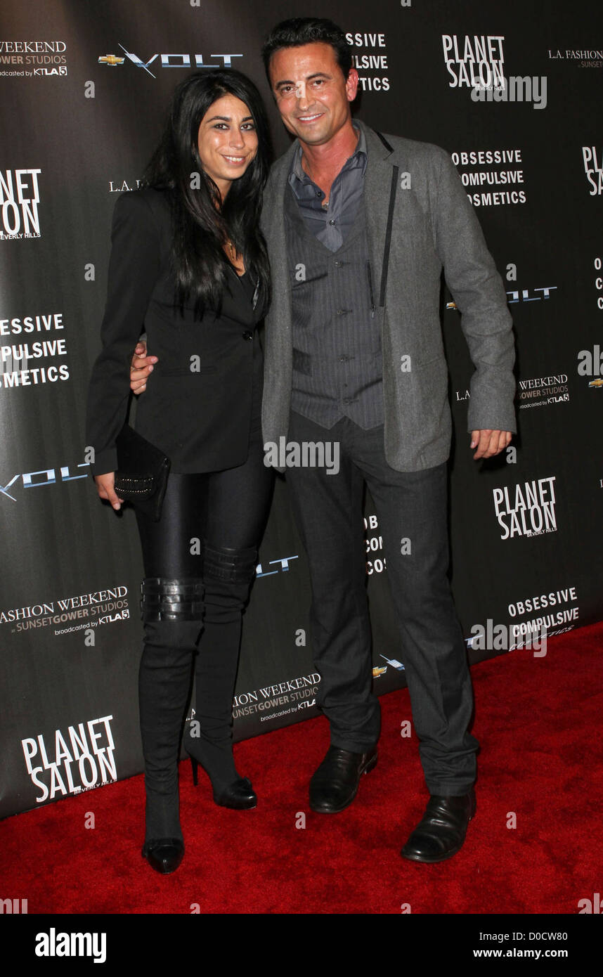 Courtenay Semel Art Abeza Los Angeles Fashion Week Spring/SummerWTB ...