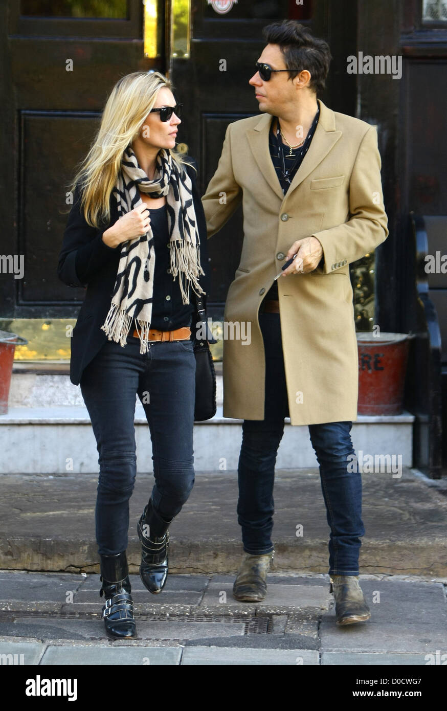 Kate Moss Boyfriend Jamie Hince High Resolution Stock Photography and ...