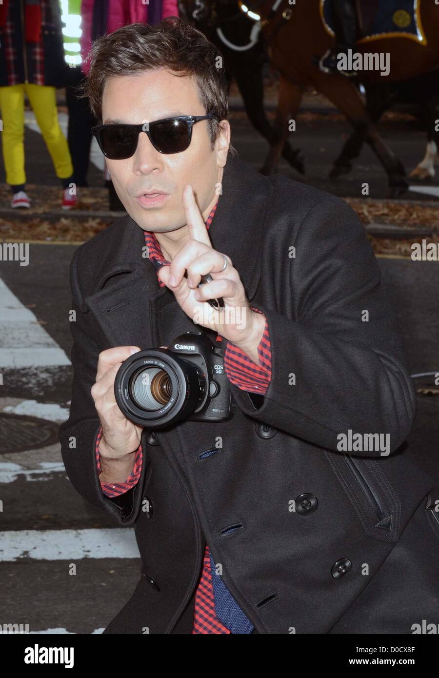 Jimmy Fallon in attendance for 2012 Macy's Thanksgiving Day Parade ...