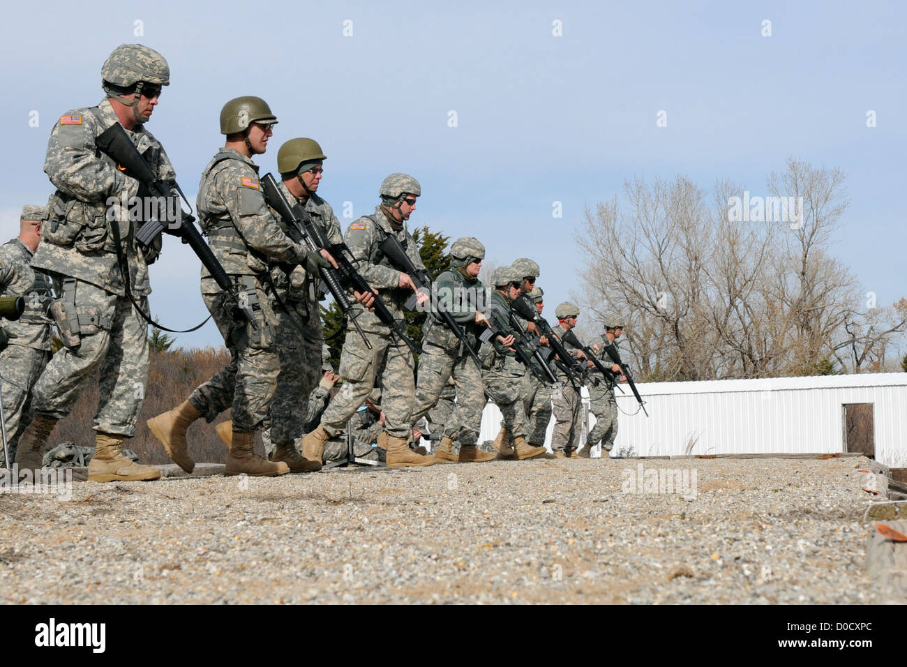 Professional shooting range military weapons hi-res stock photography ...