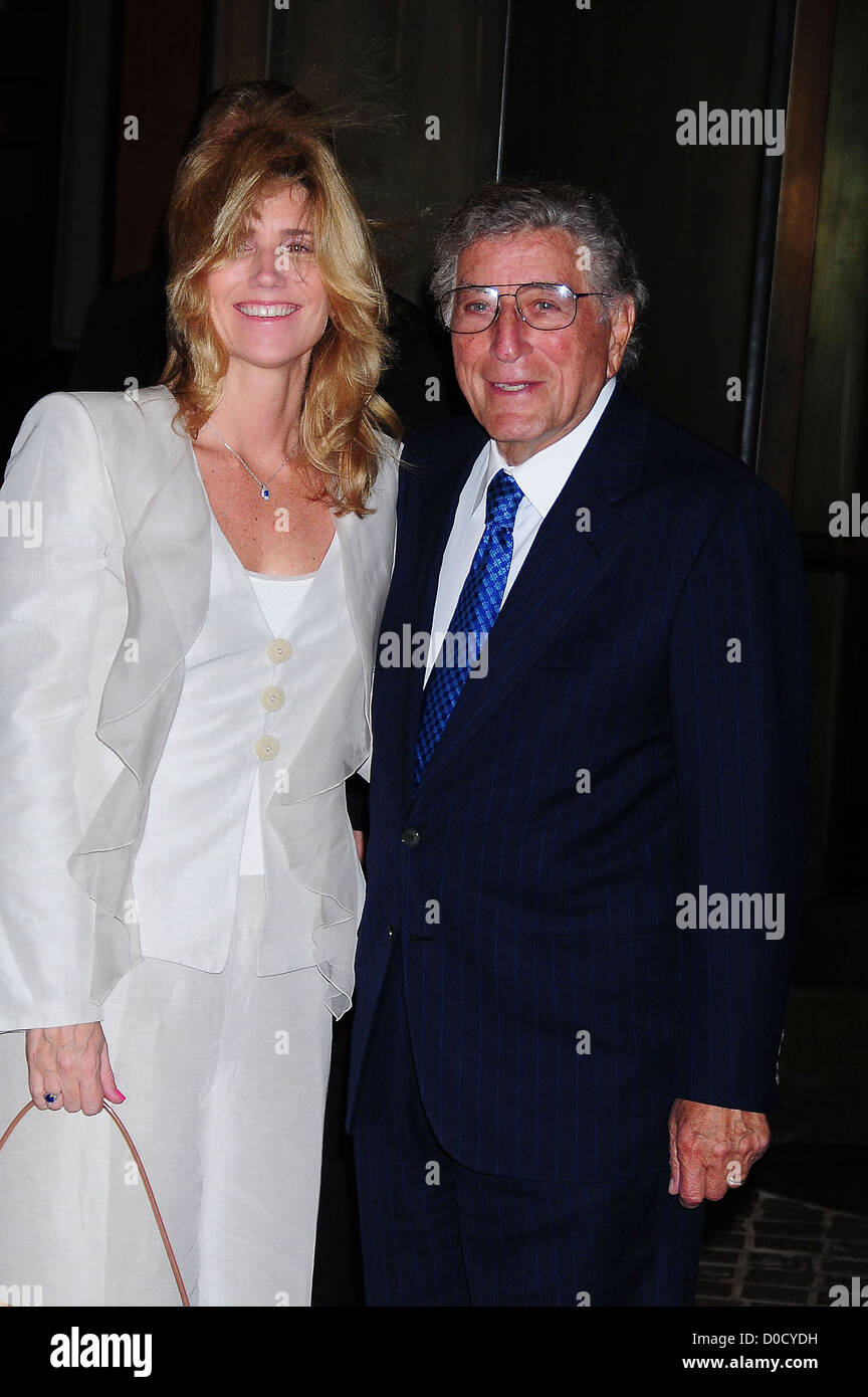 Tony Bennett and Susan Crow Screening of 'Conviction' held at the ...