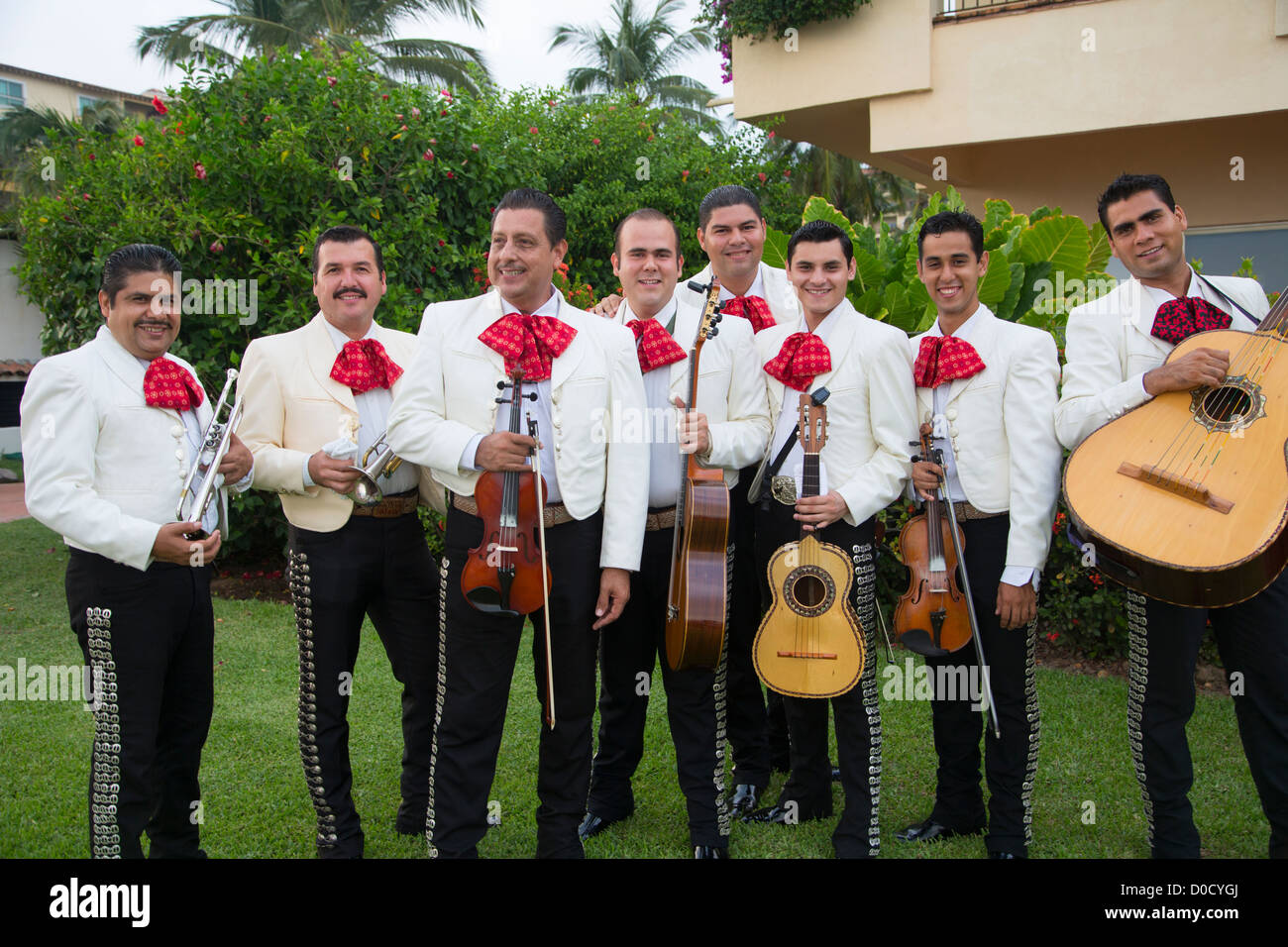 Mariachi band, Puerto Vallarta, Jalisco, Mexico Stock Photo - Alamy
