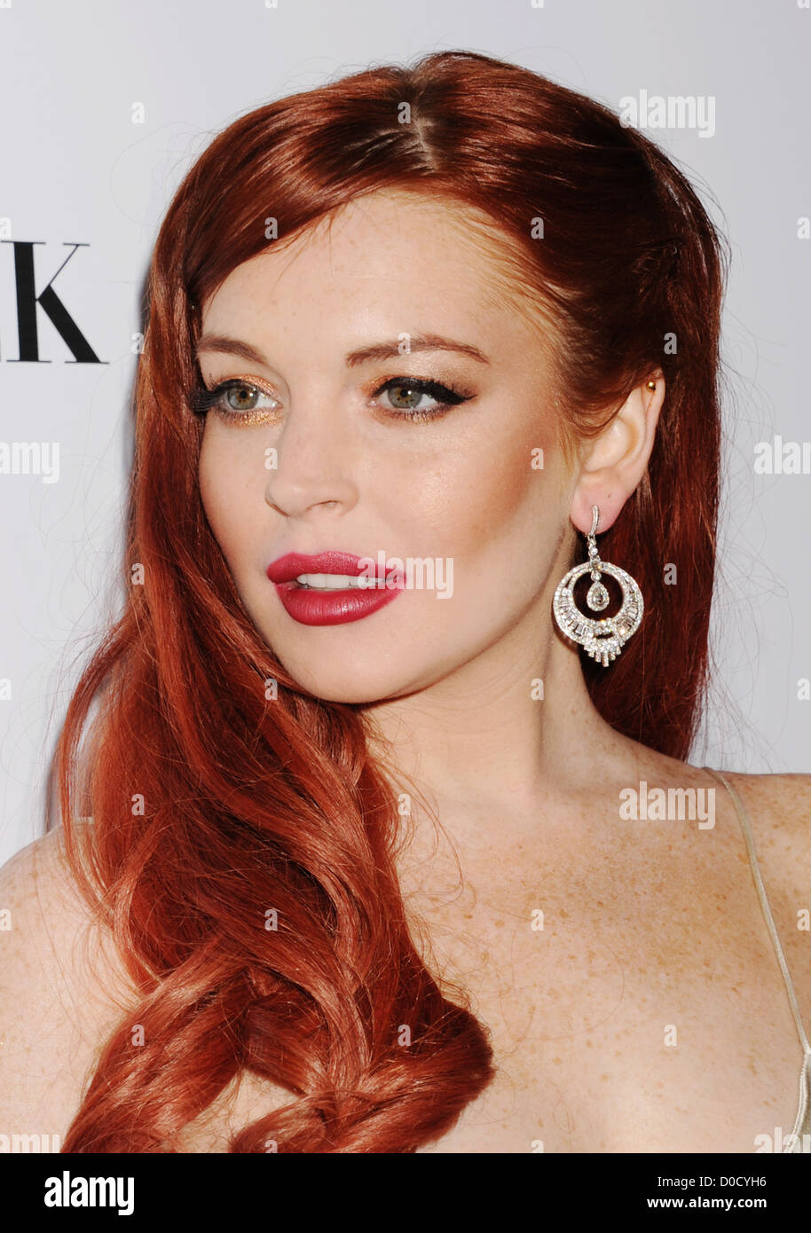 LINDSAY LOHAN US film actress in November 2012. Photo Jeffrey Mayer ...