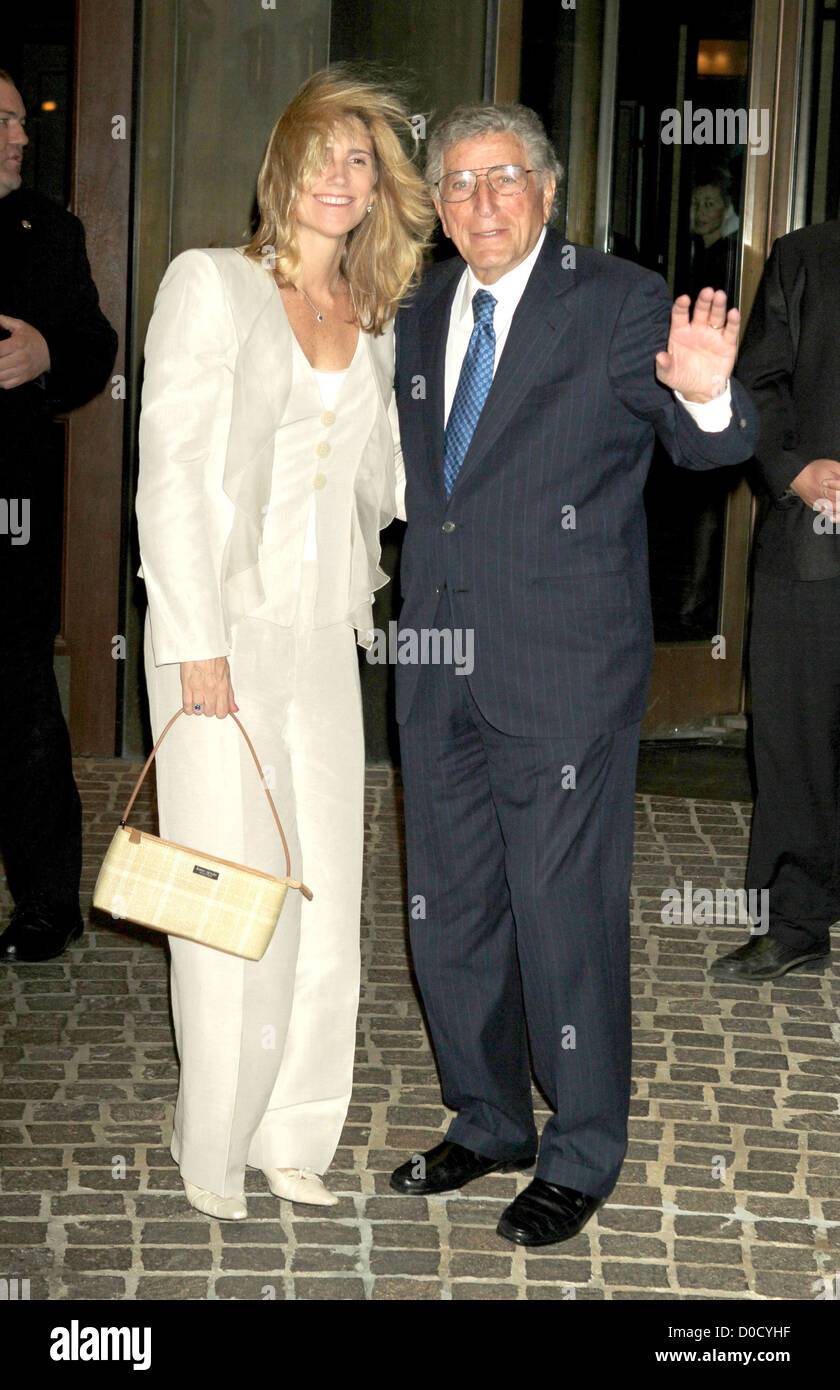 Susan Crow and Tony Bennett Screening of 'Conviction' held at the ...