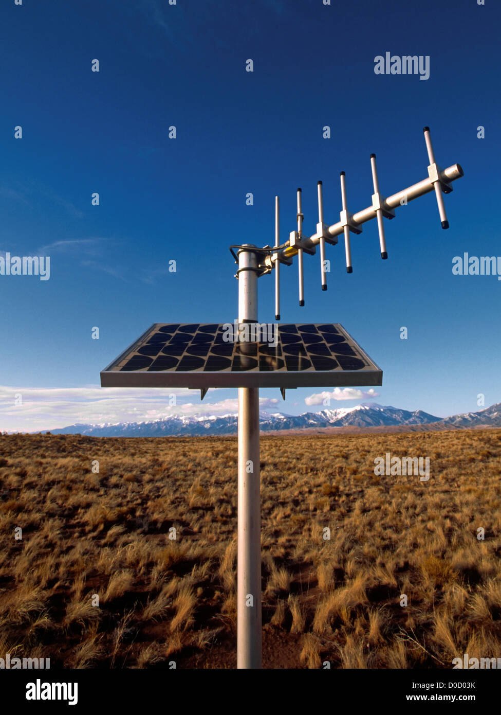A Solar Powered Telemetry System Stock Photo - Alamy