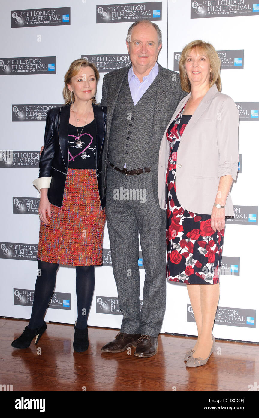 Lesley Manville, Jim Broadbent and Ruth Sheen The 54th Times BFI London ...