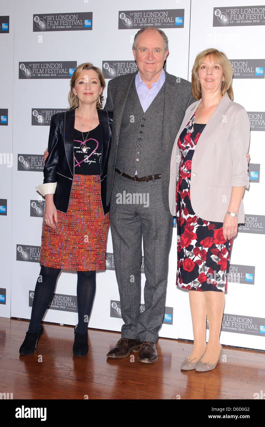Lesley Manville, Jim Broadbent and Ruth Sheen The 54th Times BFI London ...