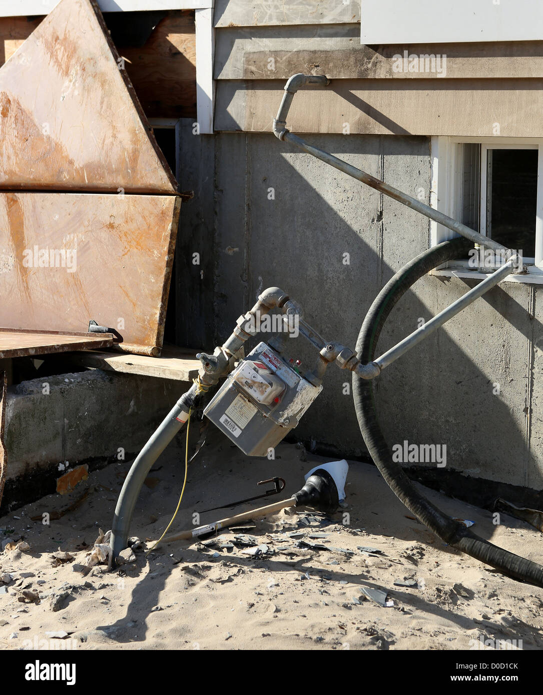 Damaged gas meter hi-res stock photography and images - Alamy