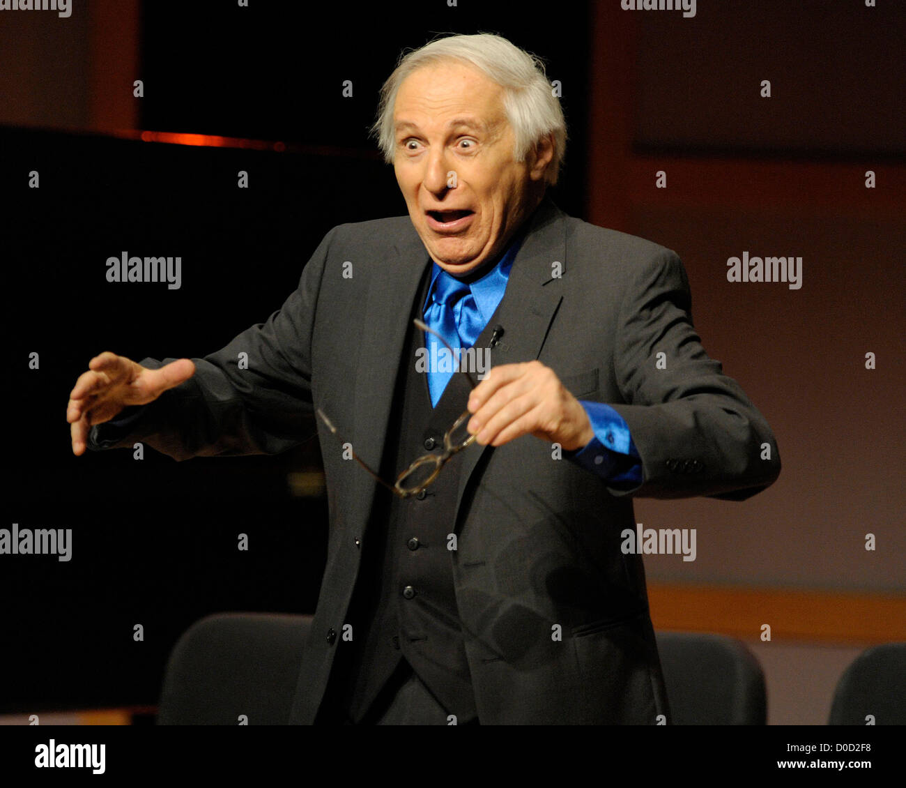 The Amazing Kreskin aka George Kresge Jr. on stage at the Glenn Gould ...