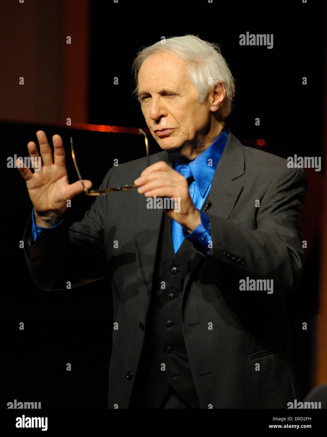 The Amazing Kreskin aka George Kresge Jr. on stage at the Glenn Gould ...