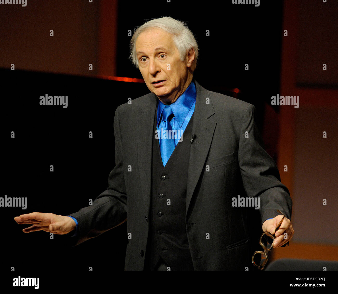 The Amazing Kreskin aka George Kresge Jr. on stage at the Glenn Gould ...