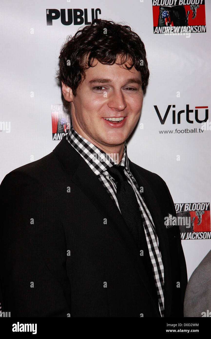 Benjamin Walker Opening night of the Broadway musical production of ...