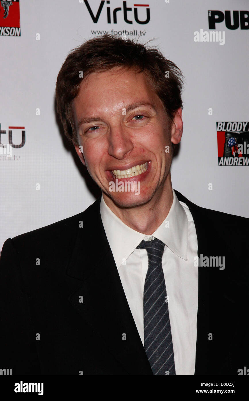 Michael Friedman Opening night of the Broadway musical production of ...