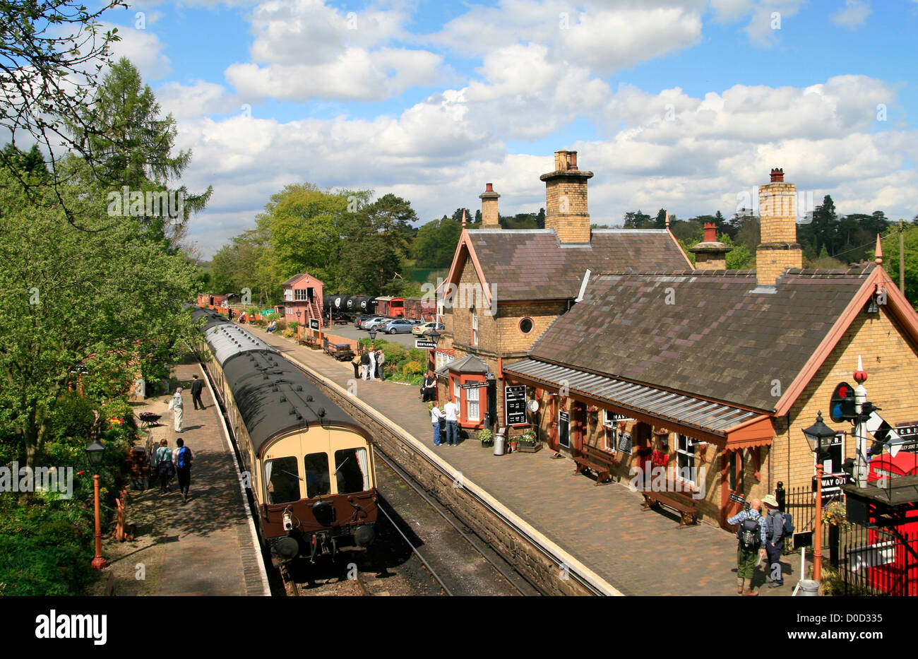 Severn valley railway station arley hi-res stock photography and images ...