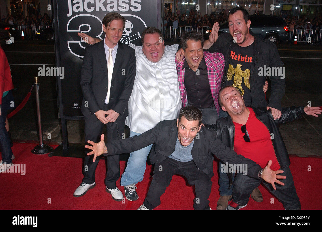 Spike Jonze, Preston Lacy, Jeff Tremaine, Ehren McGhehey, Steve O and ...