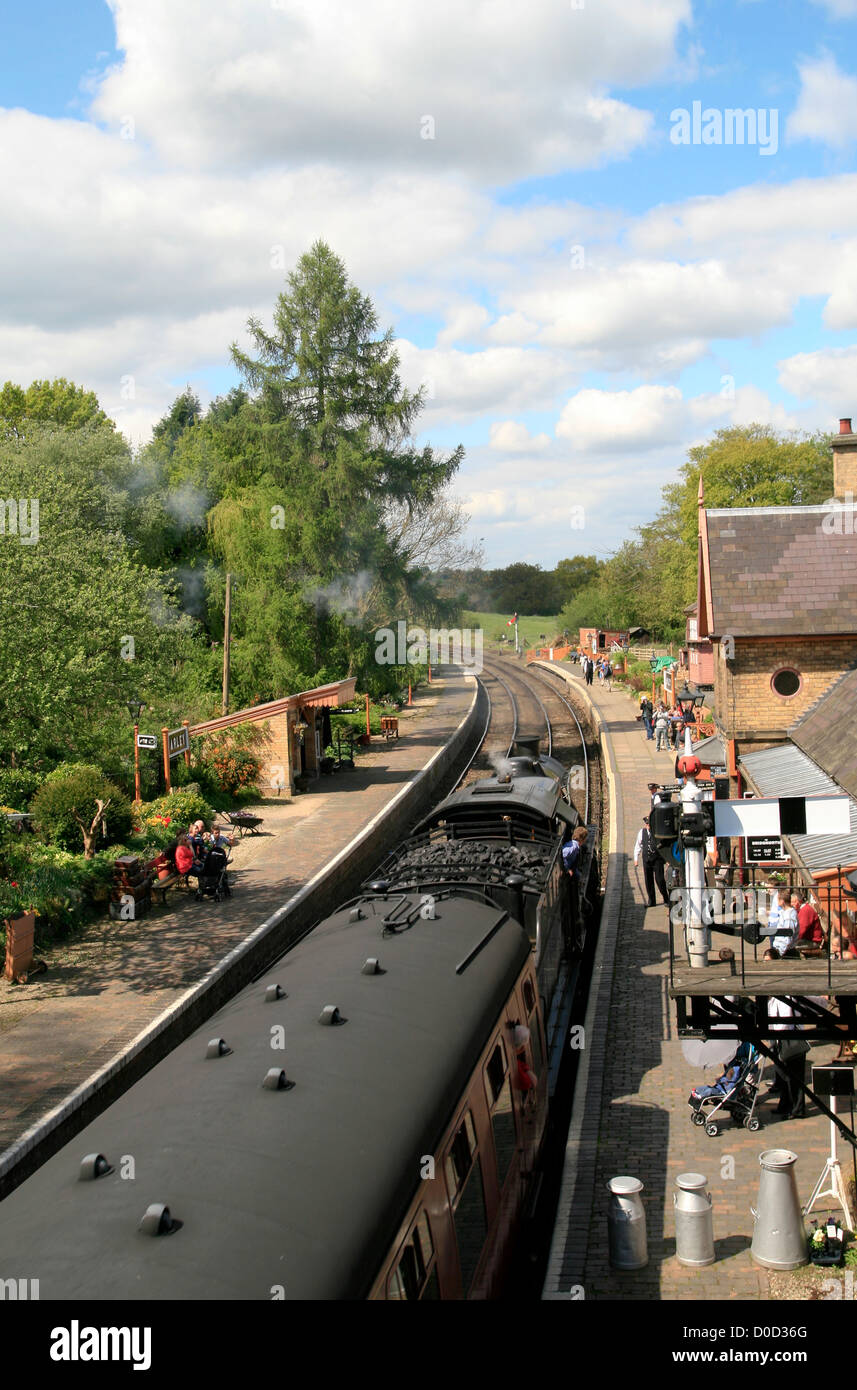Severn Valley Railway Arley Station Worcestershire England UK Stock ...