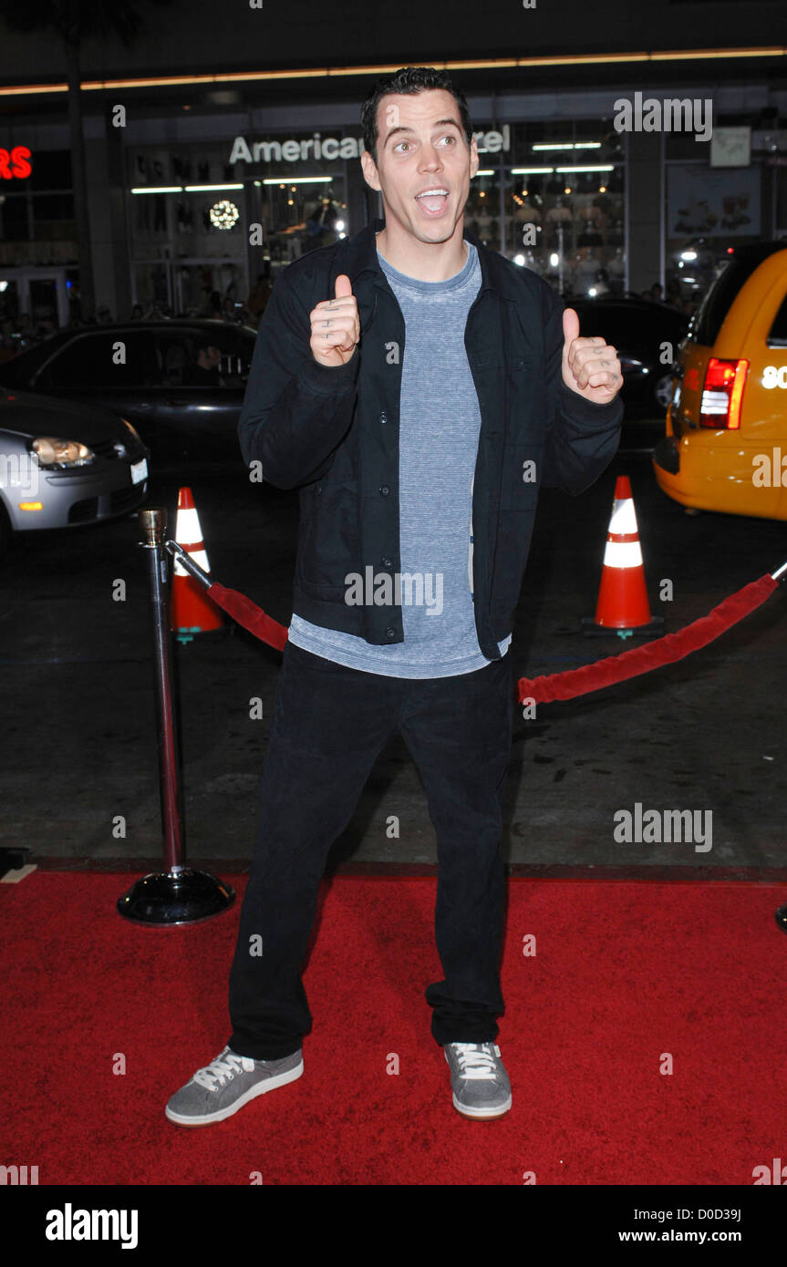 Steve O aka Stephen Glover Los Angeles Premiere of 'Jackass 3D' at the ...