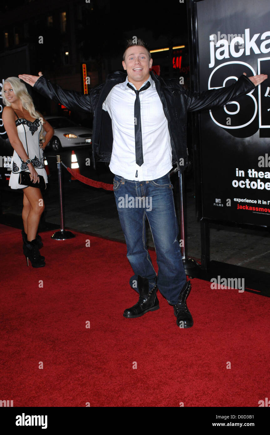 Mike Mizanin Los Angeles Premiere of 'Jackass 3D' at the Grauman's ...