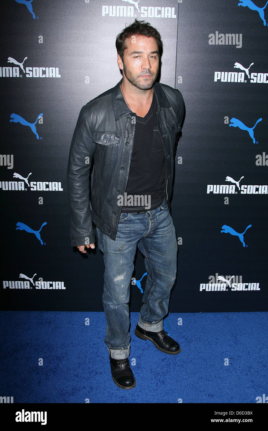 Jeremy Piven The PUMA Social Club LA launch held at Sunset Towers ...