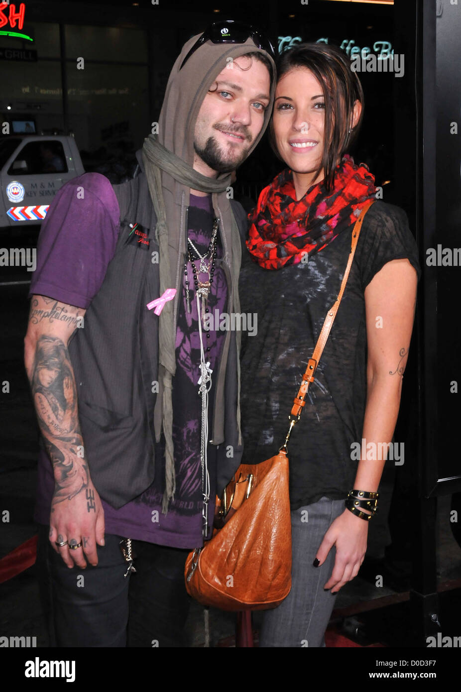 Bam Margera Los Angeles Premiere of 'Jackass 3D' at the Grauman's ...