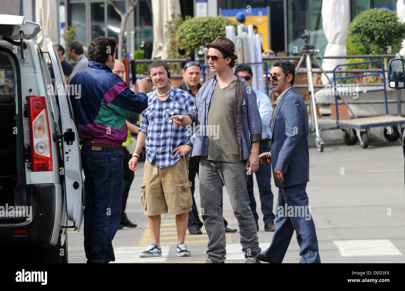 Robert F. Kennedy III on the set of new film 'AmeriQua' at Capodichino ...