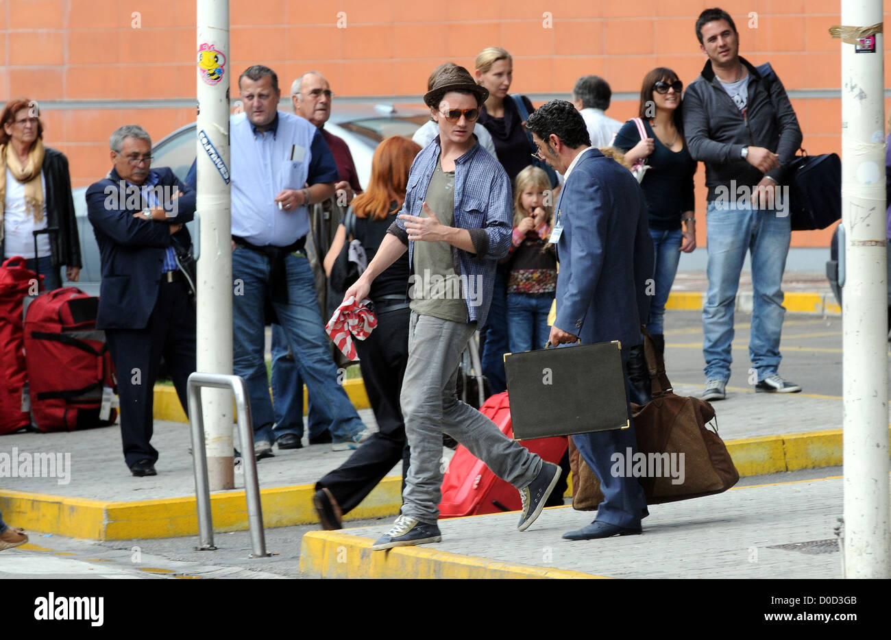 Robert F. Kennedy III on the set of new film 'AmeriQua' at Capodichino ...