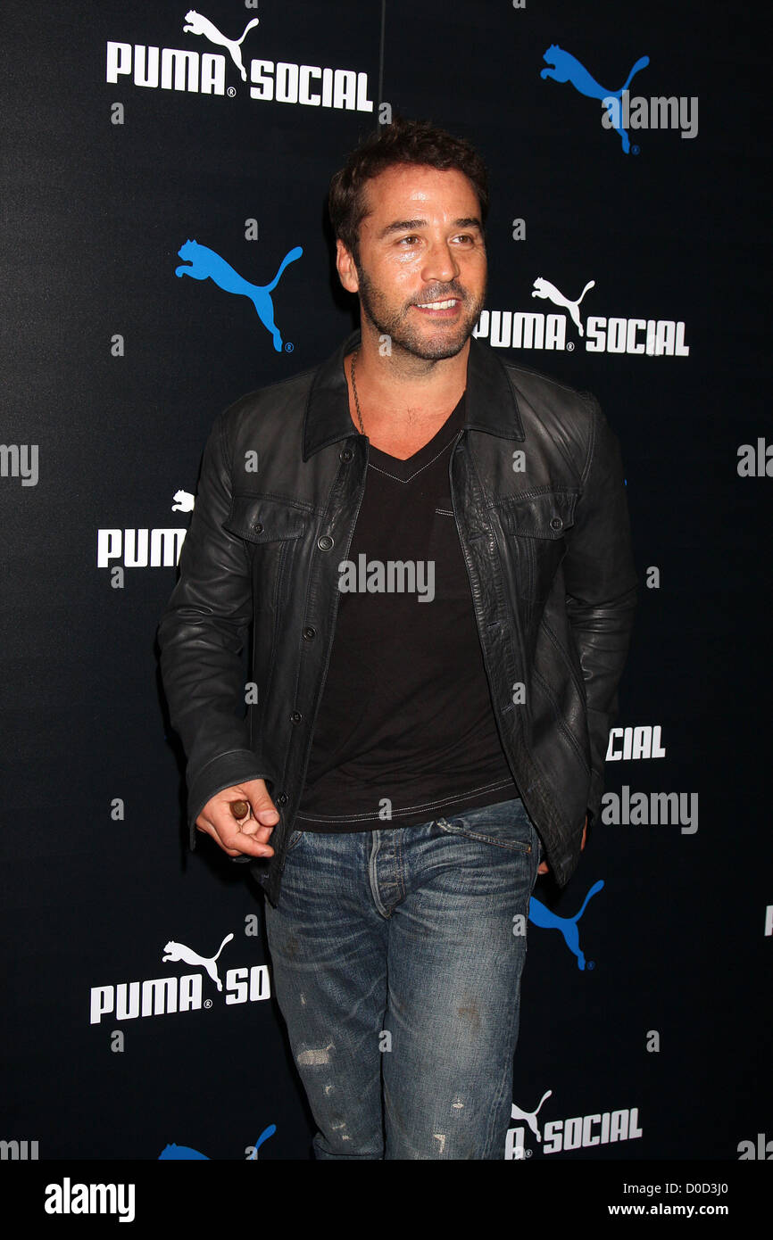 Jeremy Piven The PUMA Social Club LA launch held at Sunset Towers ...